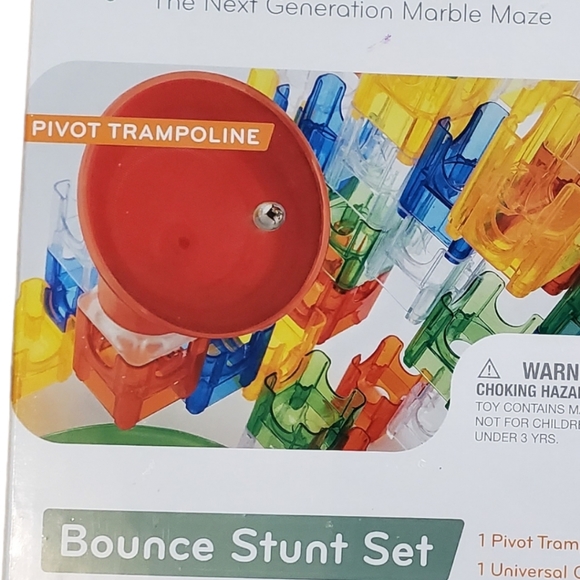 Mindware | Games | Mindware Qbamaze 2 Bounce Stunt Set Marble | Poshmark
